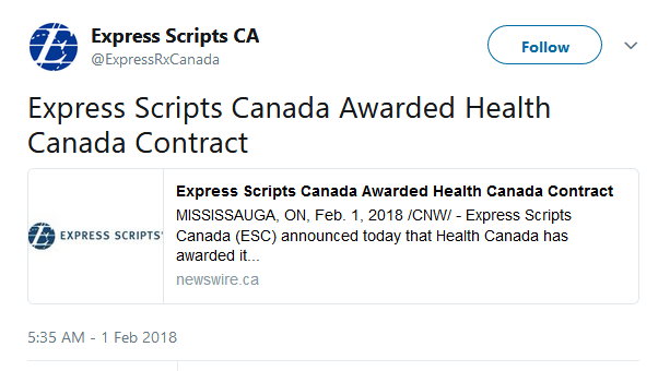 What we learned from our top 3 tweets Q1 2018 | Express Scripts Canada